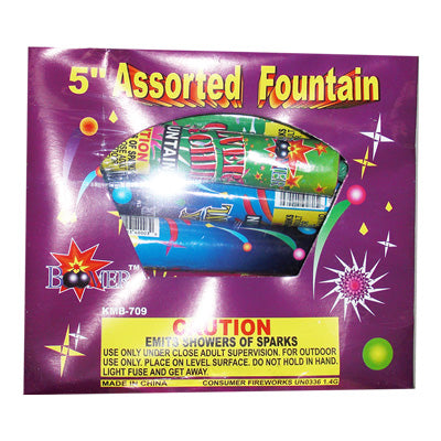 Tiger Fountain – Big Johnson Fireworks